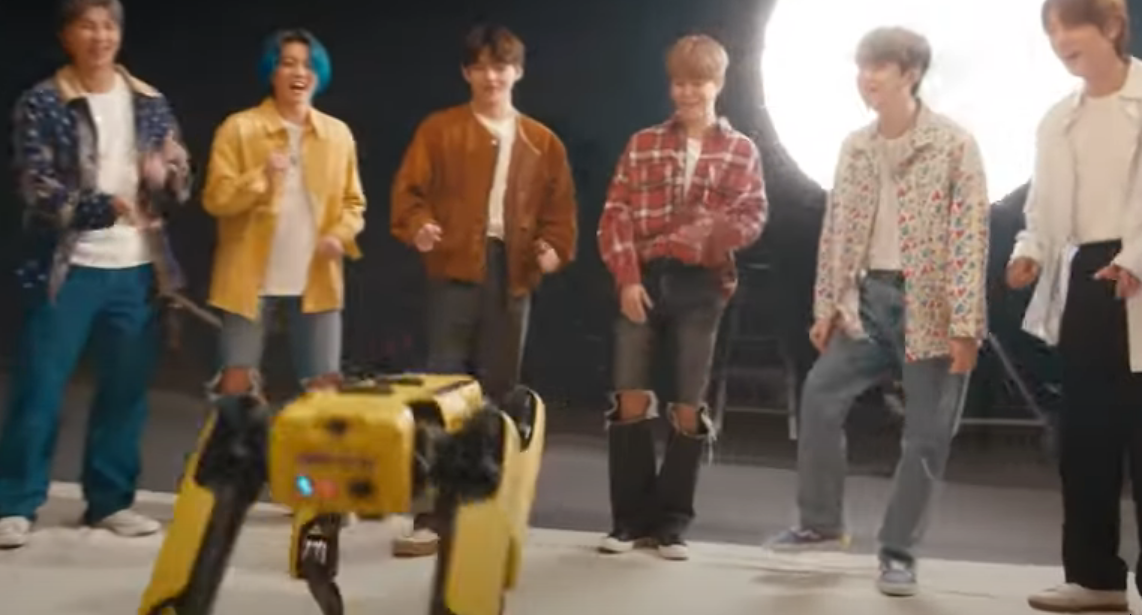 K-Pop BTS baila junto al perro robot de Boston Dynamics y enloquece las ...