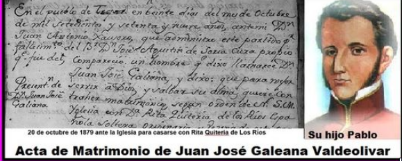 Juan José Galeana Valdeolívar, primo hermano de Hermenegildo Galeana ...