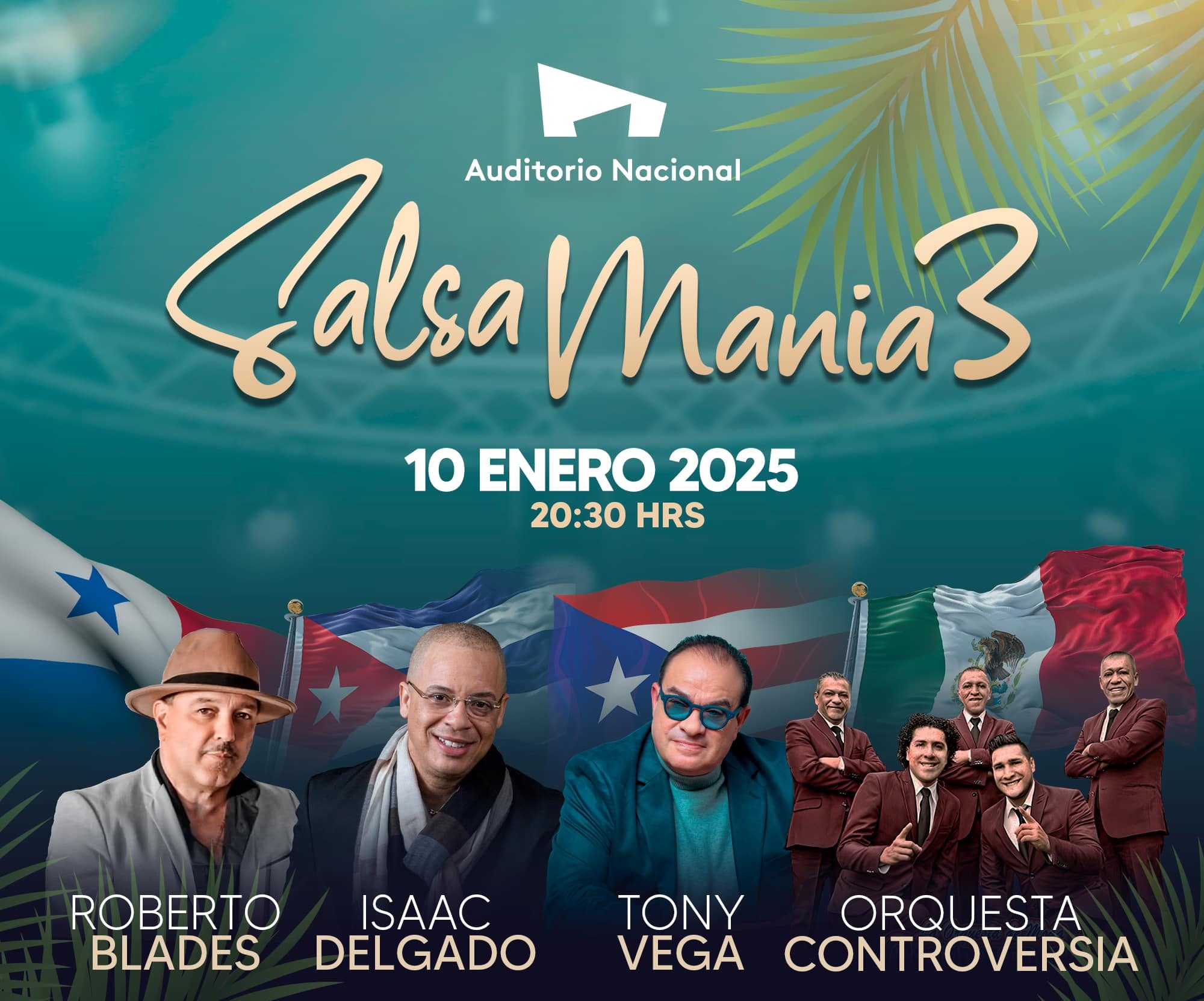 Salsamanía 3 llega al Auditorio Nacional con el poderoso sonido de ...